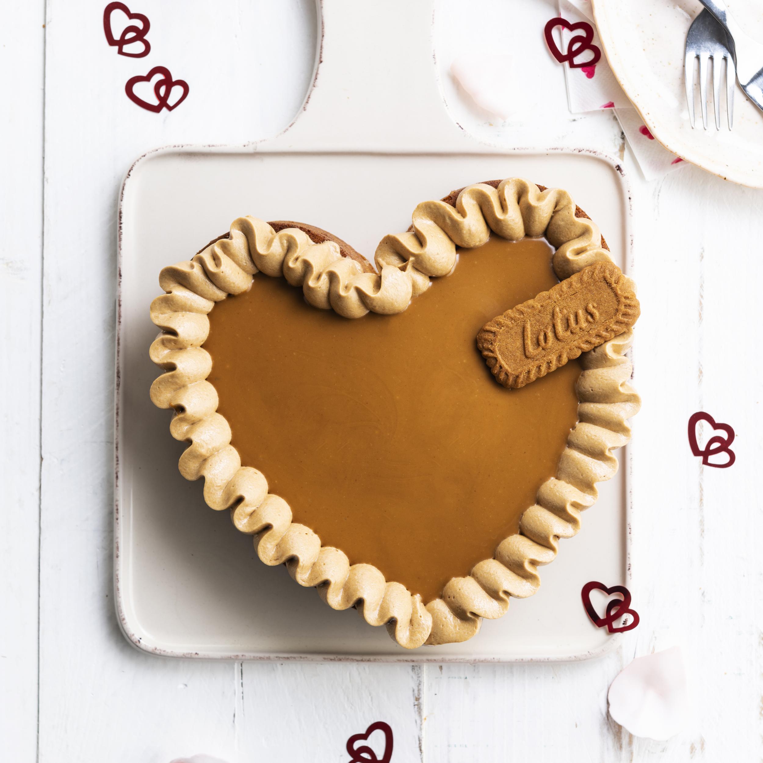GÂTEAU BISCOFF® SPÉCIAL SAINT-VALENTIN | Lotus Biscoff